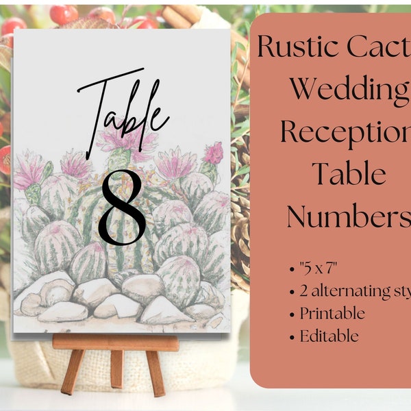 Western Table Number - Etsy