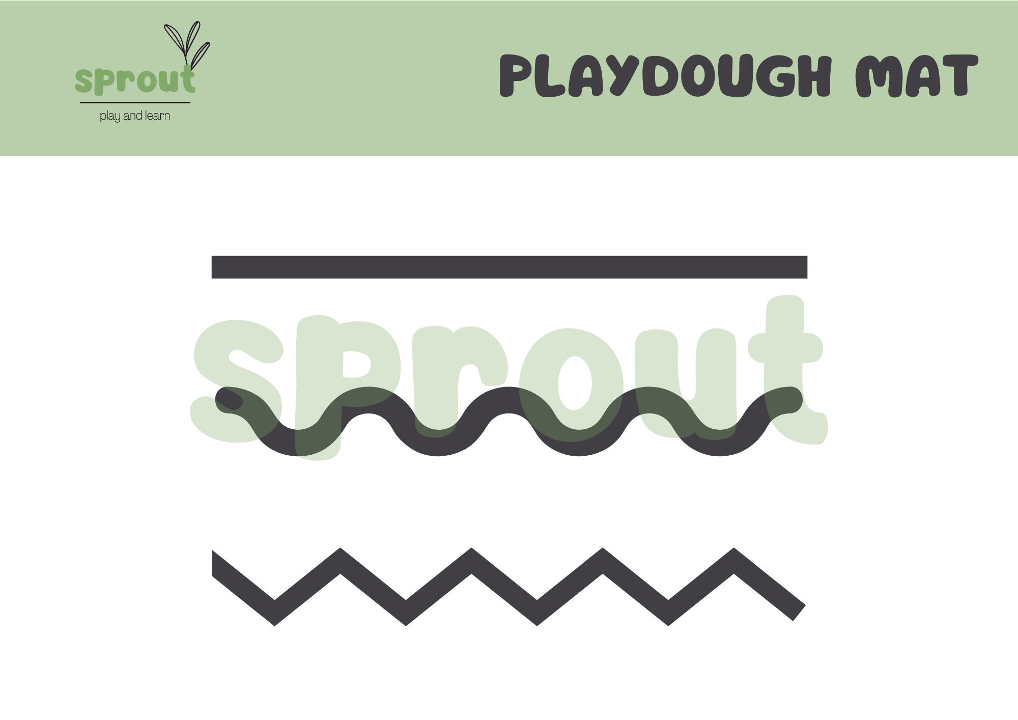 PLAYDOUGH MATS •digital File• - Etsy
