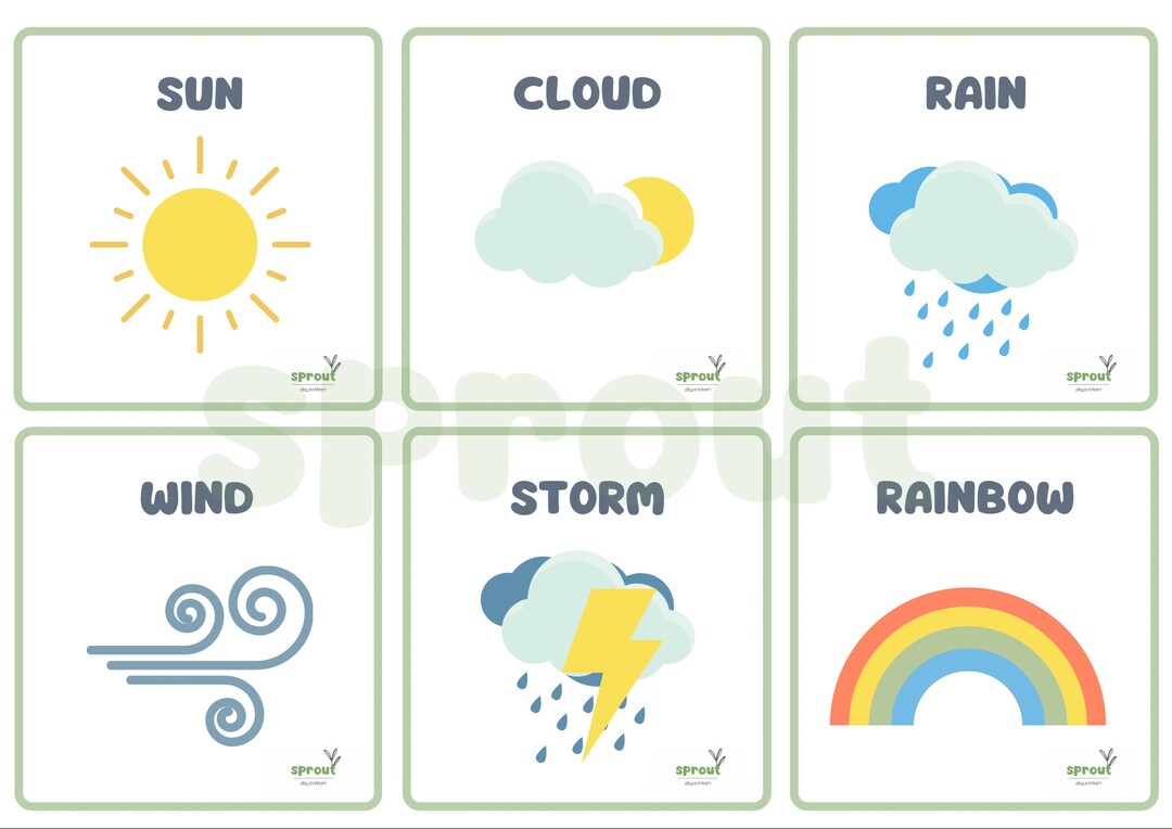 FIRST FLASHCARDS •digital File• - Etsy