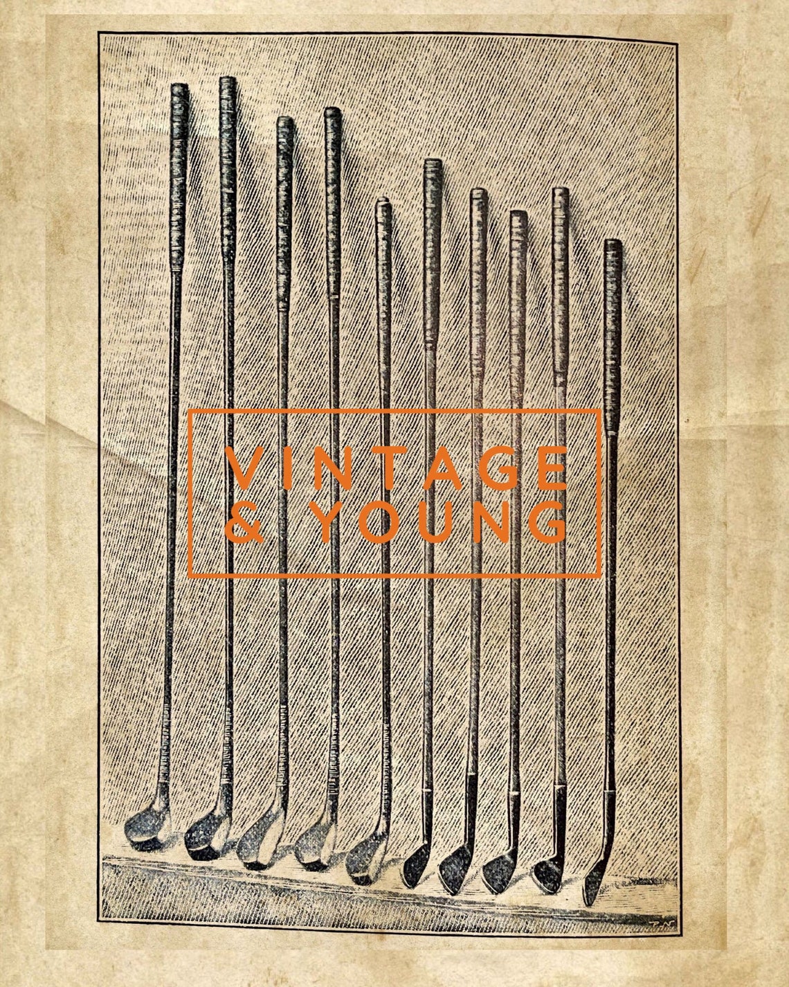 Vintage Golf Wall Art Print Vintage Paper Ephemera Digital - Etsy