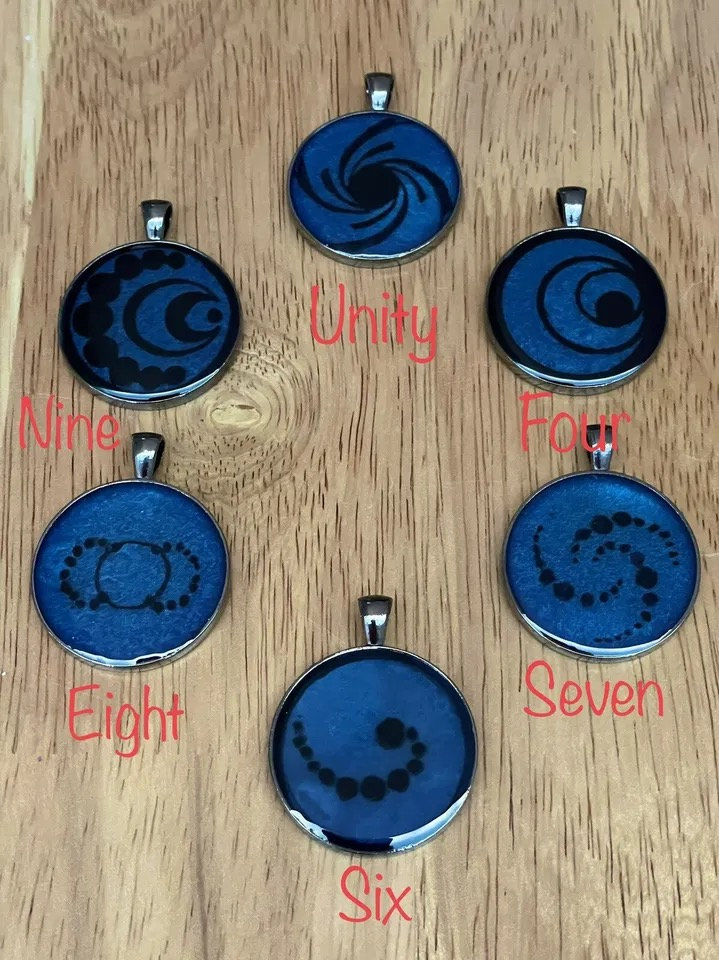 Lorien Legacies Loric Pendants I Am Number Four Symbols. Please ...