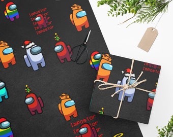 Among Us Gift Paper - Etsy