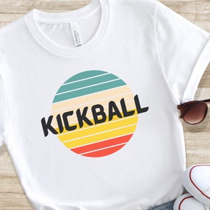 Kickball Shirt, Team Tee, Kickball Team Gift, Sports Tee, Outdoor ...