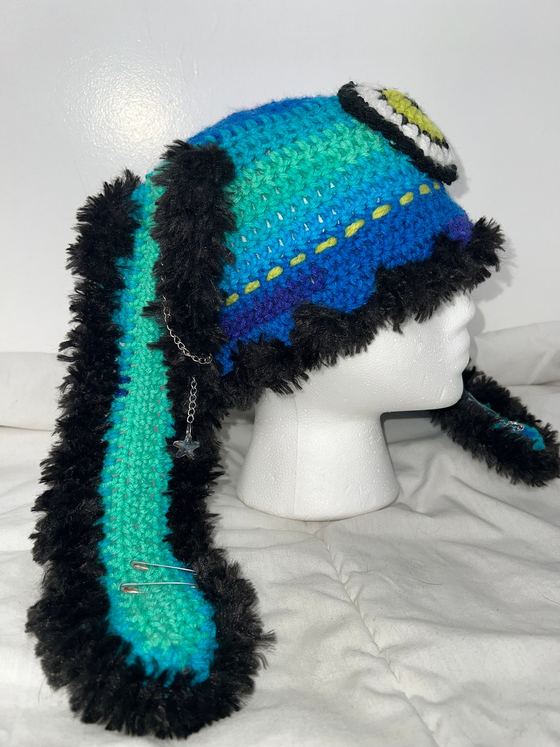 Ocean Eye EDM Cyclops Bunny Bucket Hat - Etsy