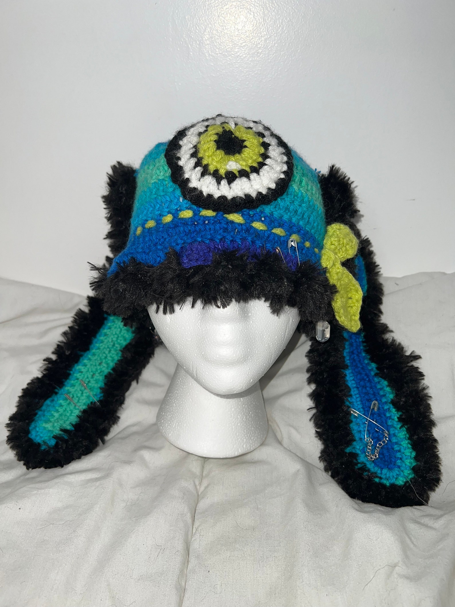 Ocean Eye EDM Cyclops Bunny Bucket Hat - Etsy