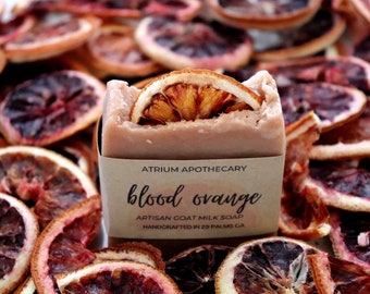 Orange Blossom Handmade Artisan Soap Bar, Citrus Orange Scented Soap ...