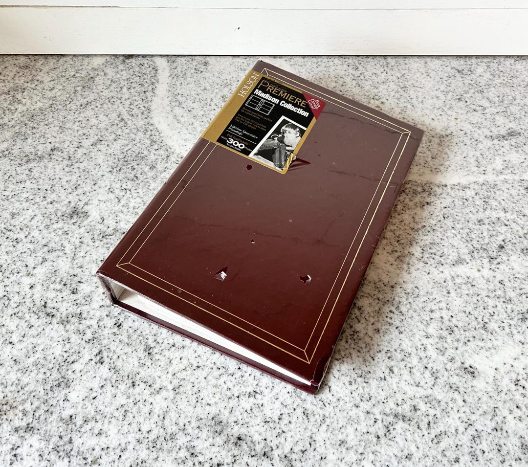 Vintage Holson Photo Album Madison Collection, 300 Photo Capacity, 4x6 ...