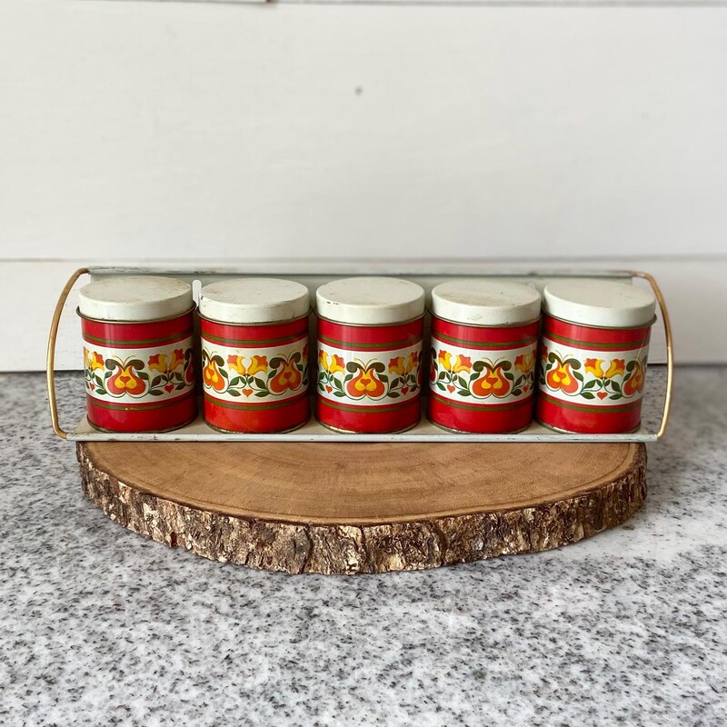 Vintage Spice Rack - Etsy