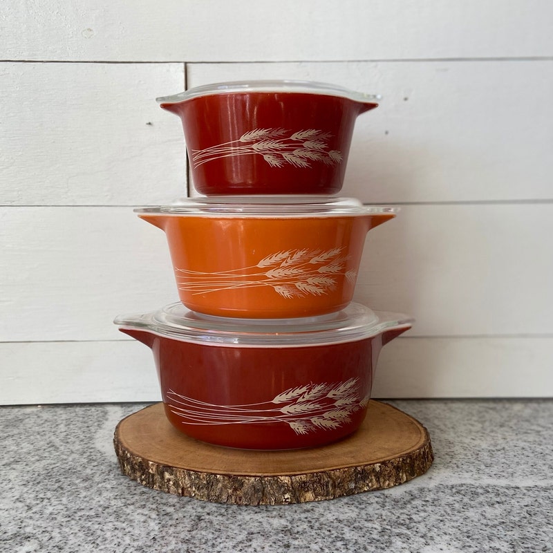 Pyrex Autumn Harvest - Etsy