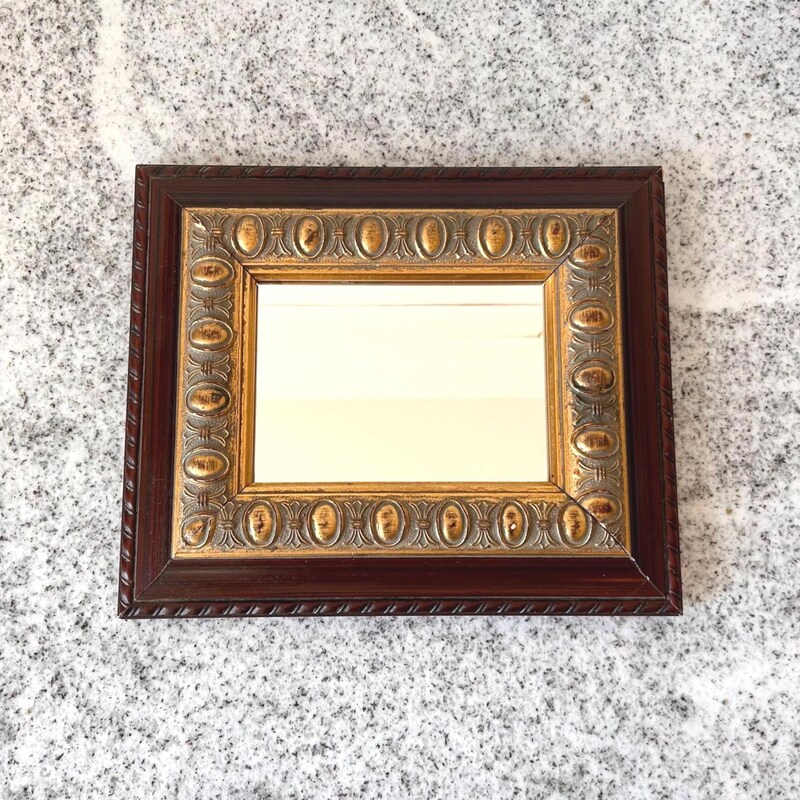 Ornate Gold Gesso Mirror - Etsy