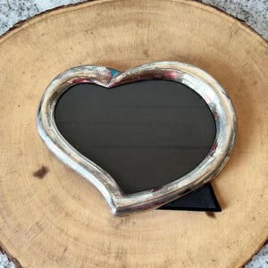 Vintage Silver-plated Heart Shaped Photo Frame by Godinger, Victorian ...