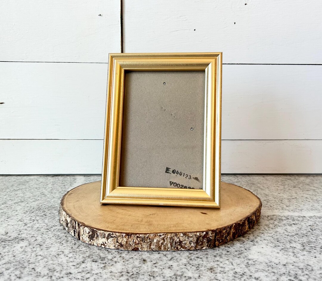 Vintage Gold 5x7 Picture Frame, Classic Ornate Resin Photo Frame W ...