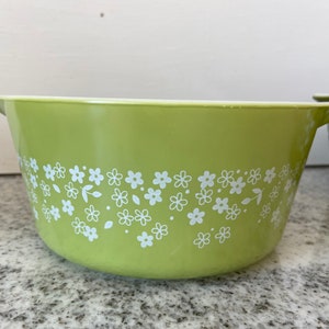 Vintage Spring Blossom Pyrex Round Casserole Set 6 Pieces 473 475 Bake ...