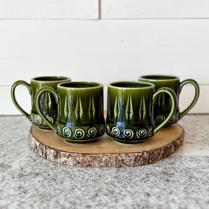 Green Coffee Mugs - Etsy
