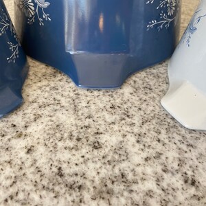 Vintage Pyrex Colonial Mist Round Casserole Set of 6 Pieces 473 474 475 ...