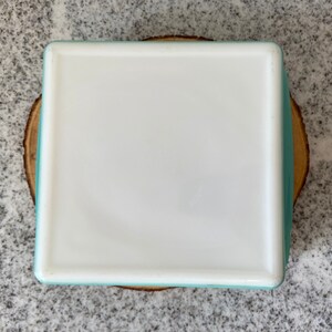 Robin's Egg Blue Vintage Pyrex Square Casserole Dish 8 Baking Pan 222 ...
