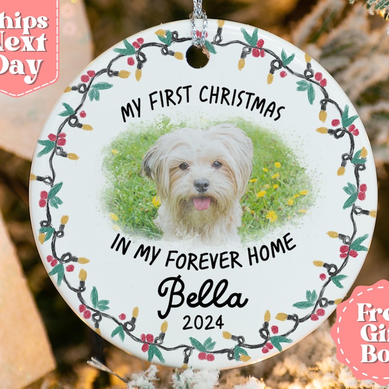 Dogs First Christmas - Etsy