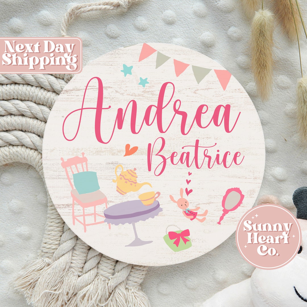 Doll Baby Girl Hospital Announcement Name Sign Doll Newborn Nursery ...