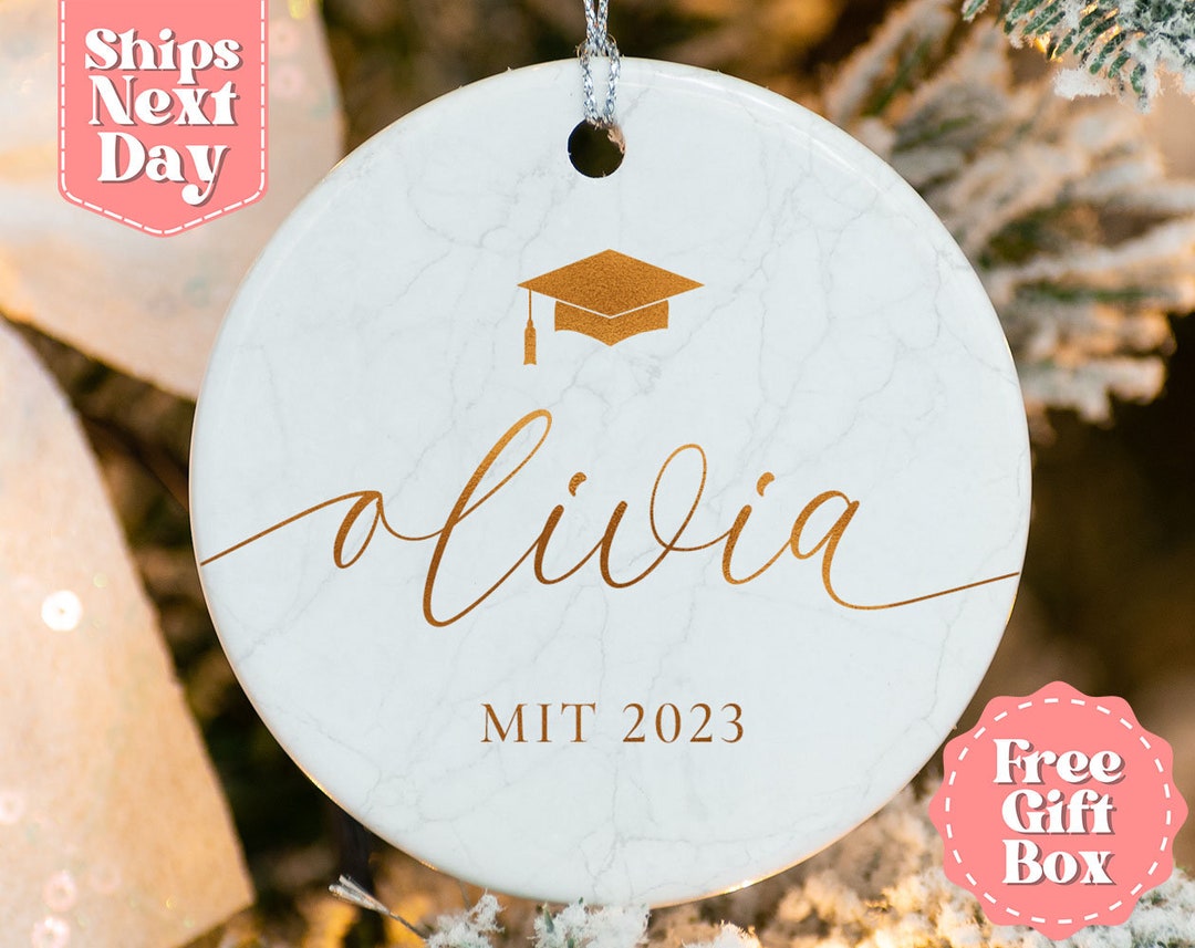 Personalized Graduation Gift - Custom Jewelry Dish - Class of College ...