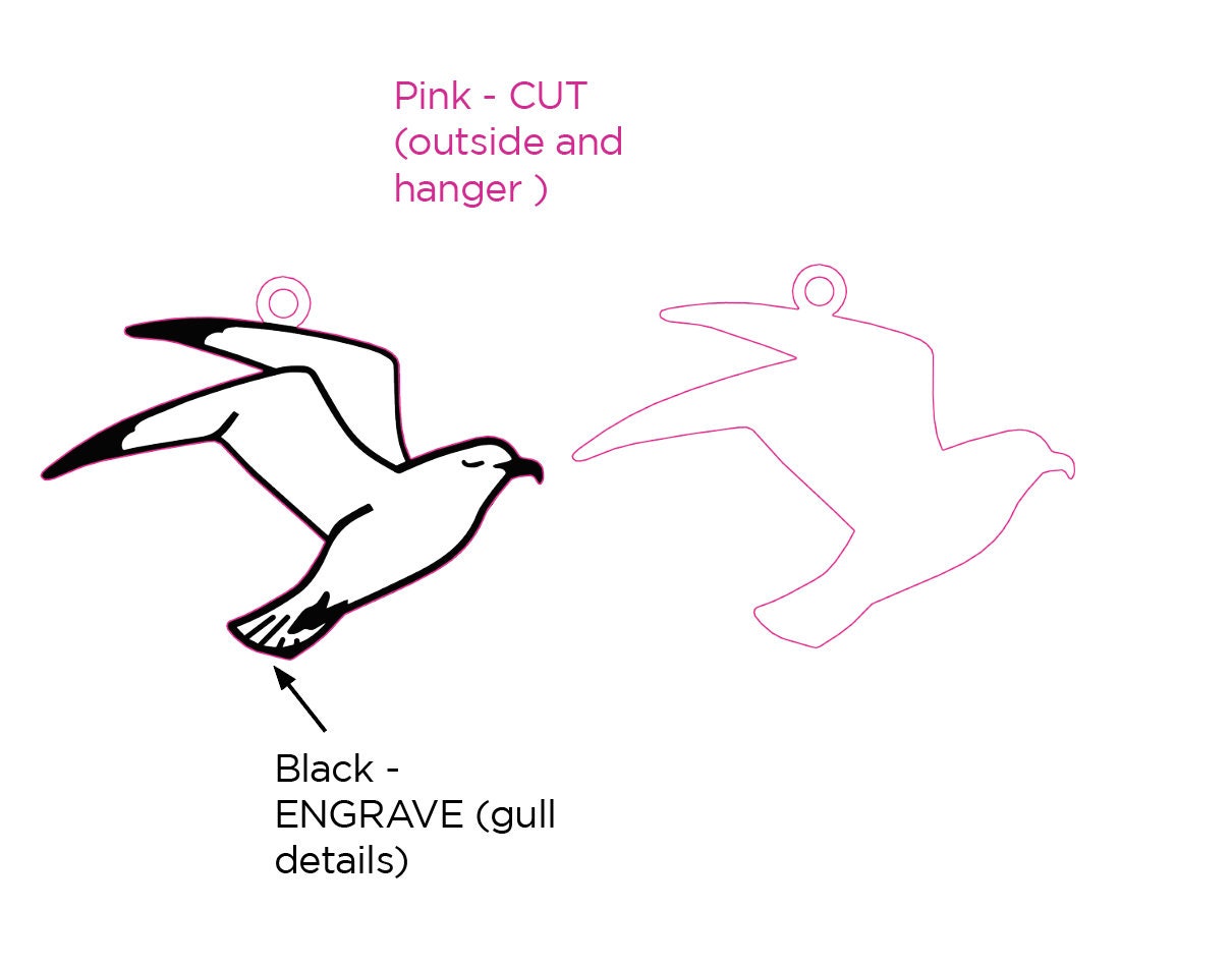 Seagull - Fan Art | DIGITAL FILE - Etsy