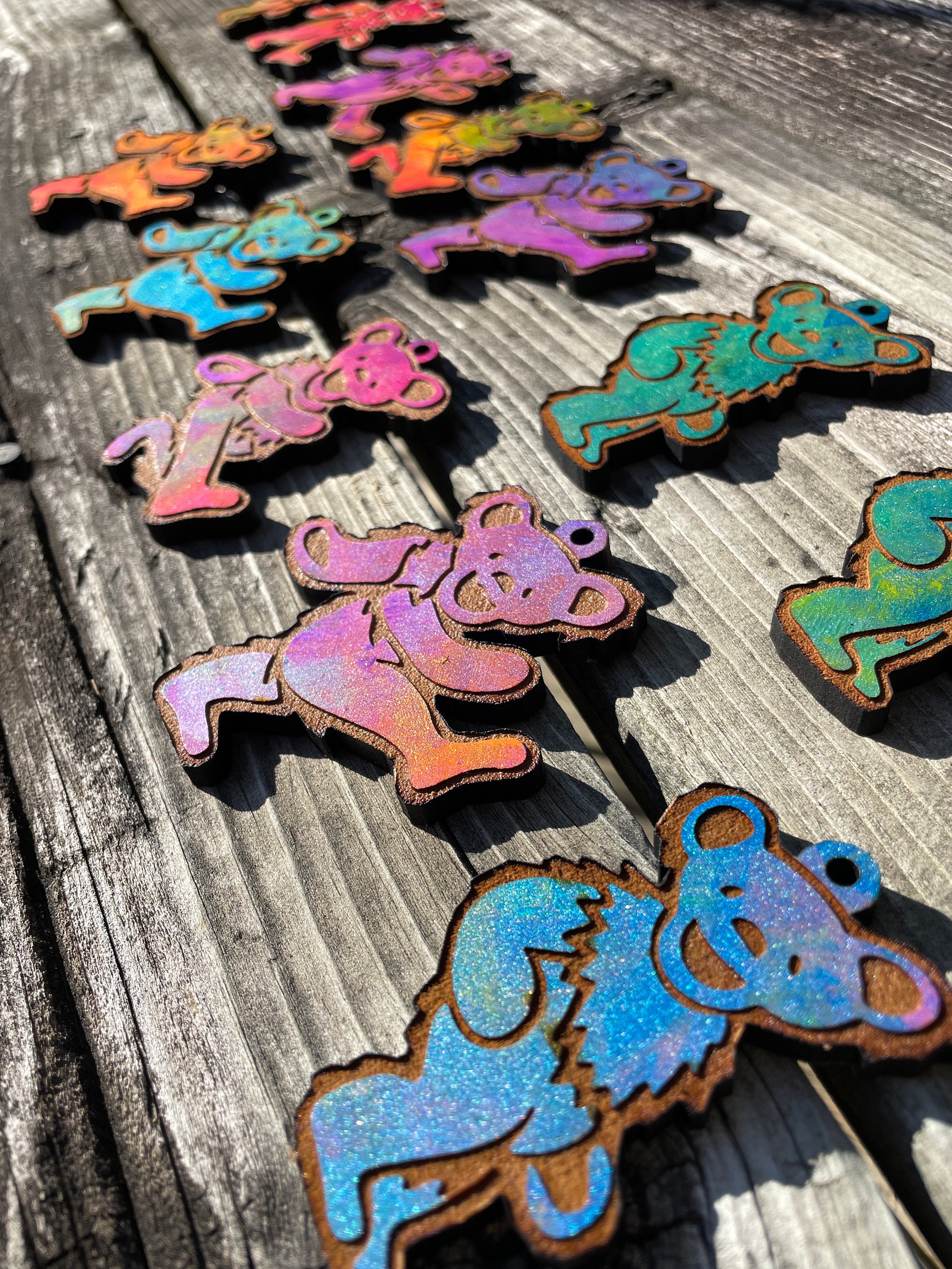 Dancing Bears Jerry Bears Grateful Dead DIGITAL FILE - Etsy