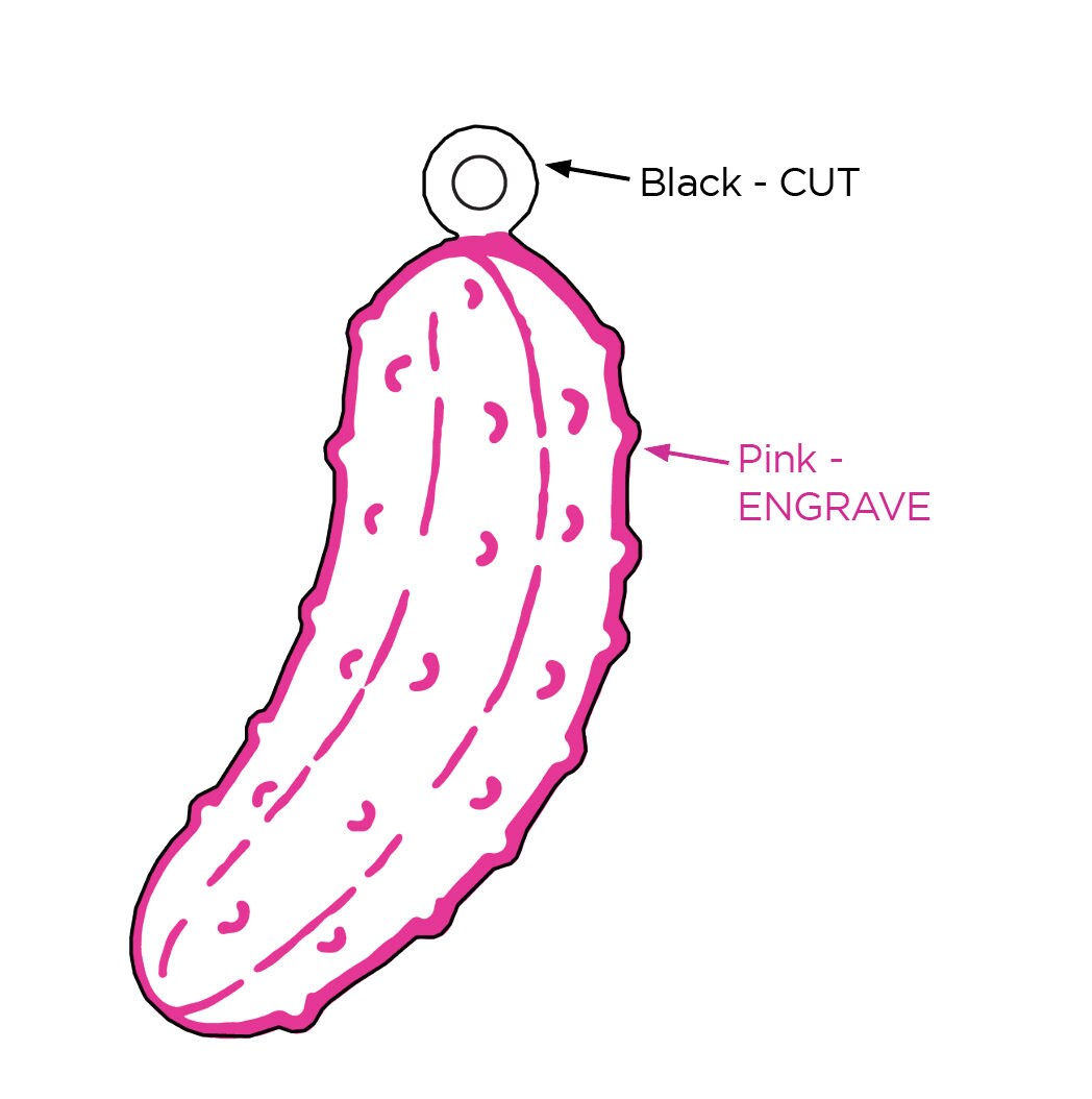 Pickle - Christmas Pickle - DIGITAL FILE - Etsy