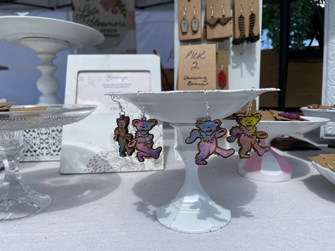 Dancing Bears Jerry Bears Grateful Dead DIGITAL FILE - Etsy