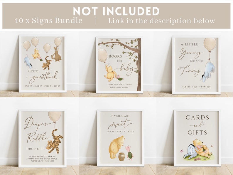 Food Table Sign Printable. 1st Birthday Baby Shower Gender Reveal Table ...