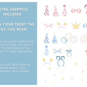 Teddy Bear Banner. Gender Reveal Decor. Boy OR Girl Banner Ideas ...