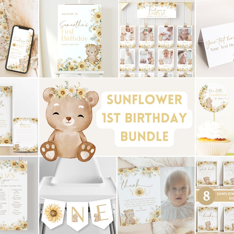 Floral 1st Birthday - Etsy
