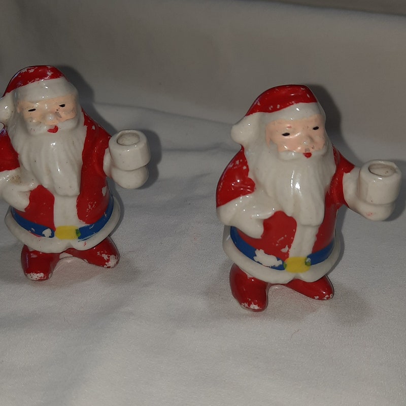 Santa Candles - Etsy