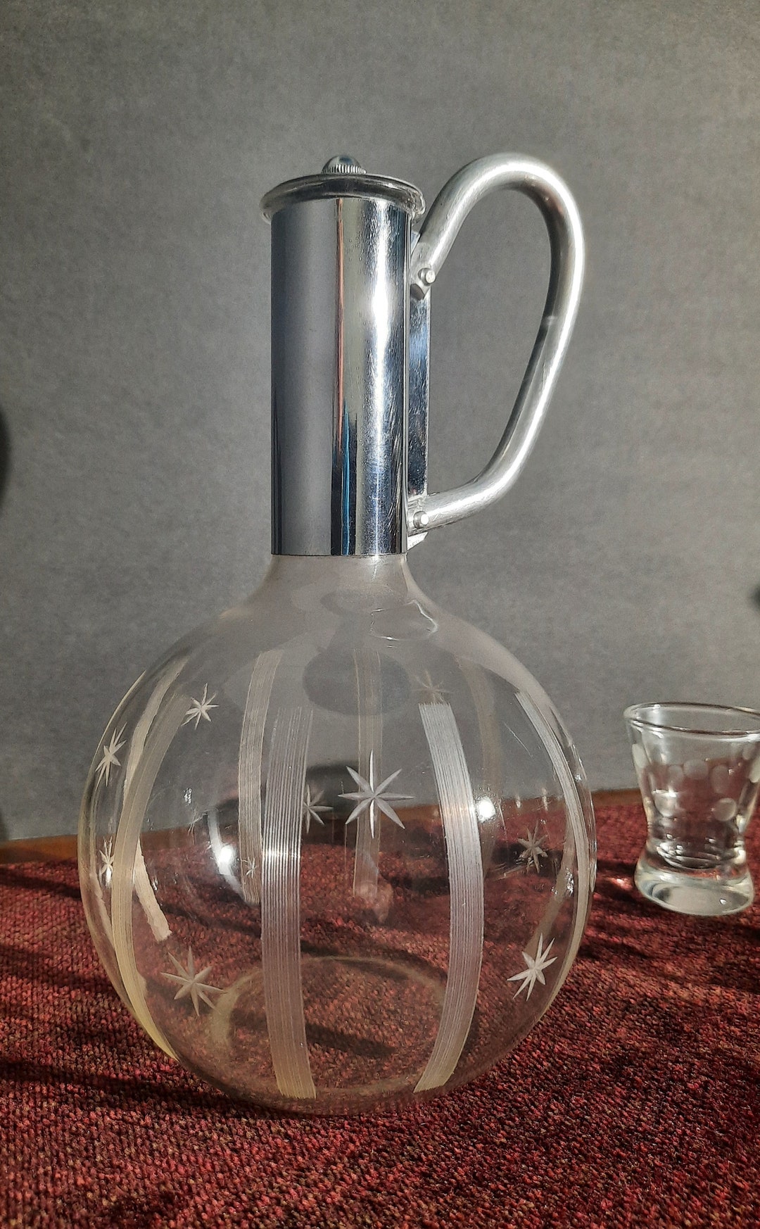 Pyrex Atomic Starburst Carafe - Etsy