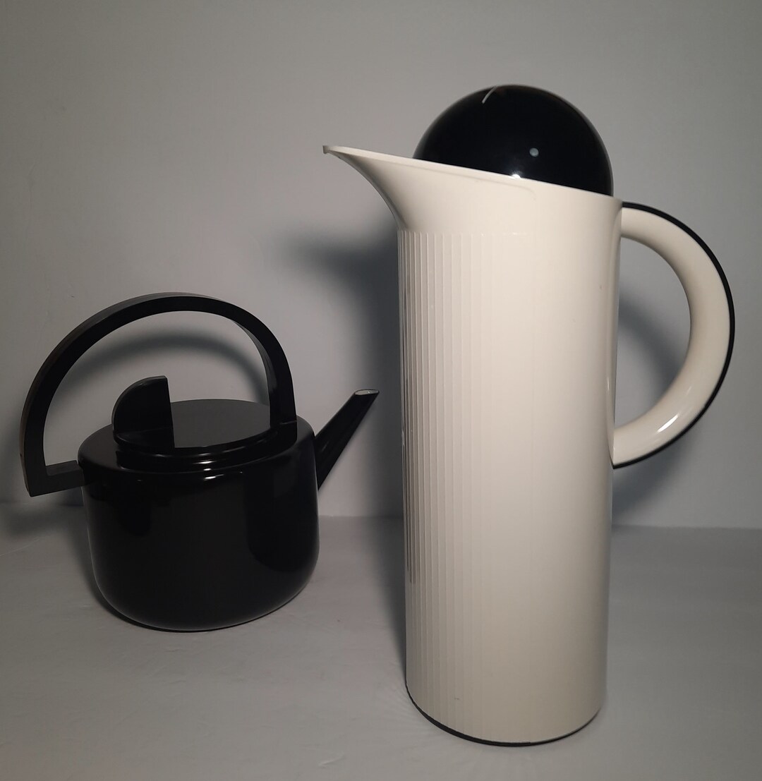 80s Art Deco Thermos - Etsy