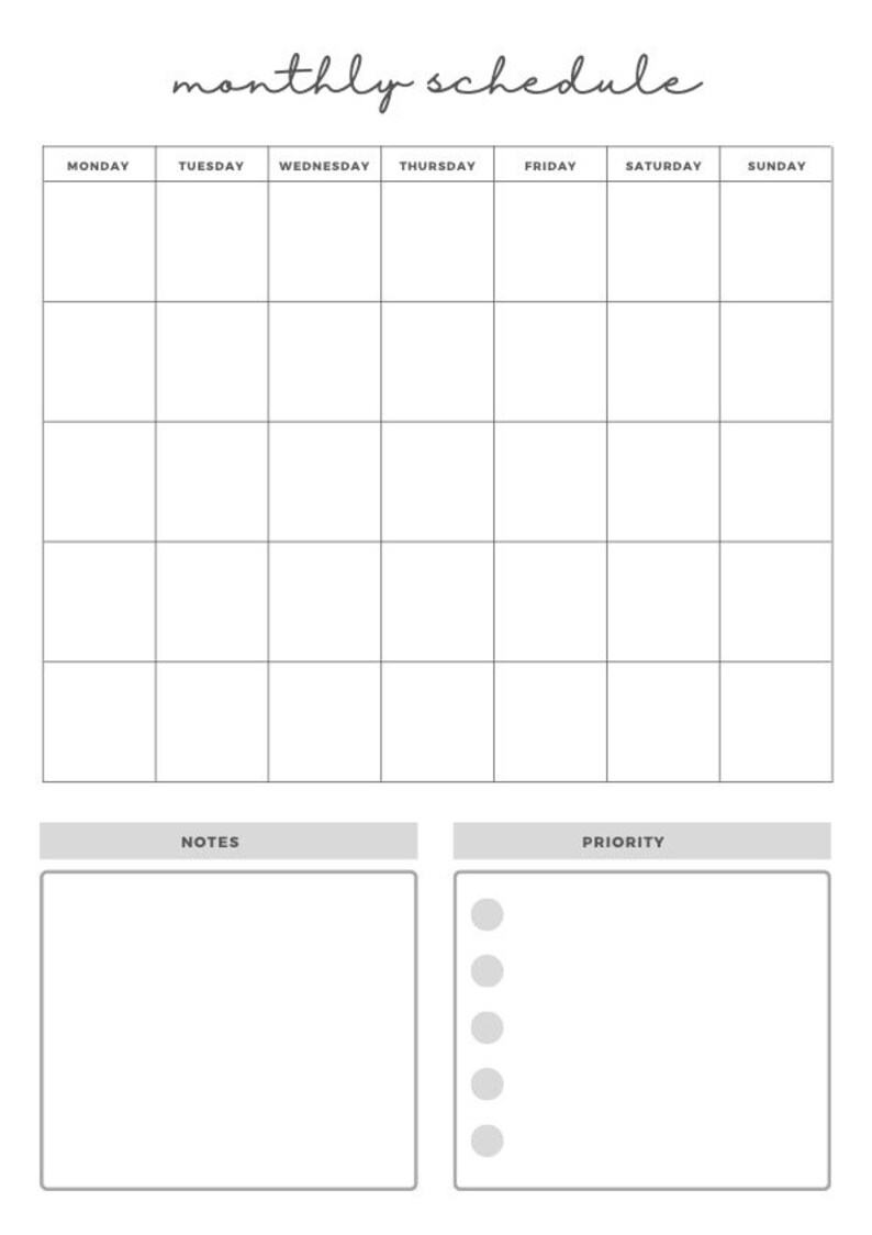 Digital Study Planner Pack - Etsy