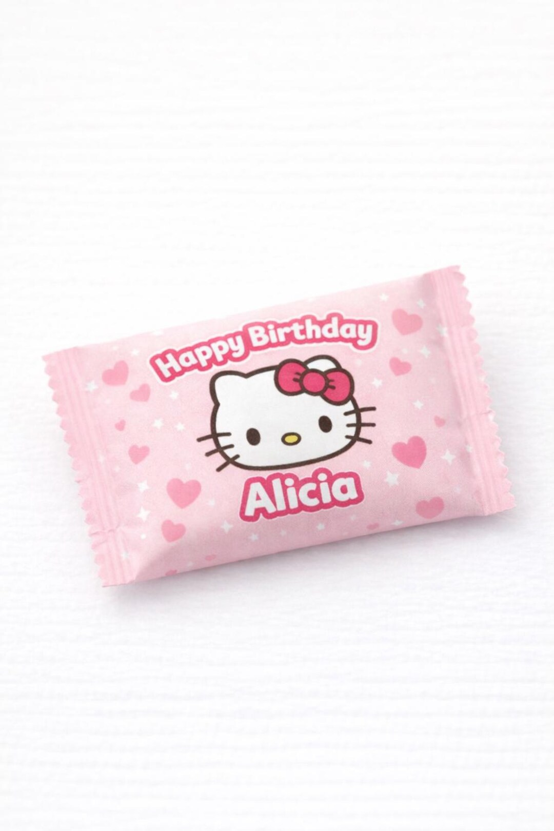 Hello Kitty Rice Krispie Treat Wrapper | Personalized Birthday Snack ...
