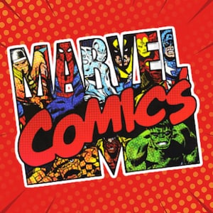 Marvel Comics Sticker | Superhero Vinyl Decal | Durable Laptop and ...