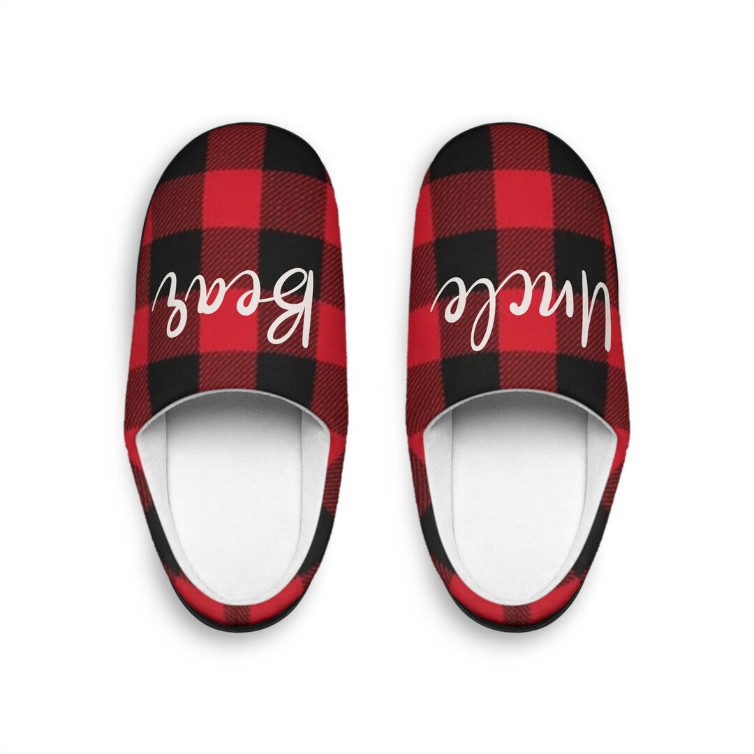 Uncle Bear Men's Indoor Slippers - Etsy