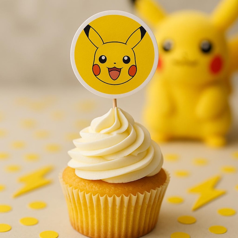 Pikachu Cake Topper - Etsy