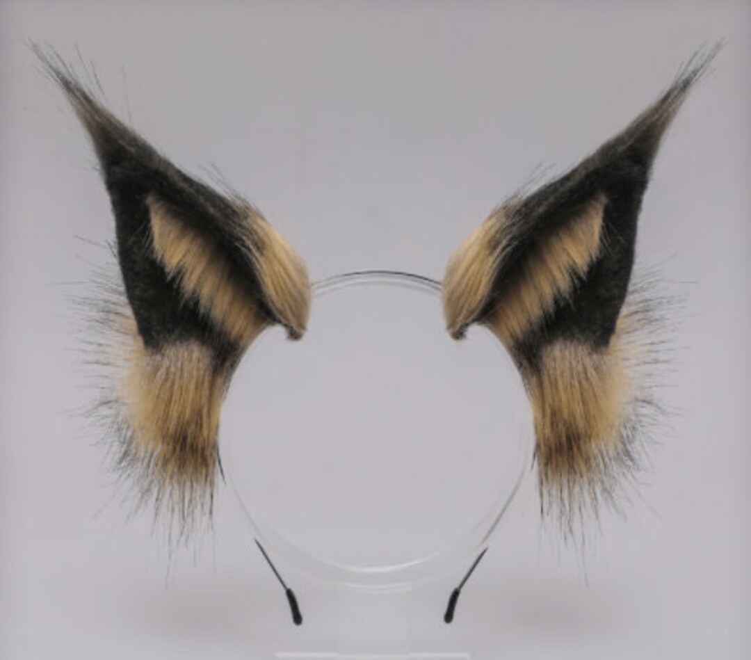 Handmade Wolf Ear Headband,realistic Wolf Ears,animal Headdress,wolf ...