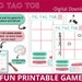 Printable Tic Tac Toe Game | Entertainment Activity Sheet | Instant ...