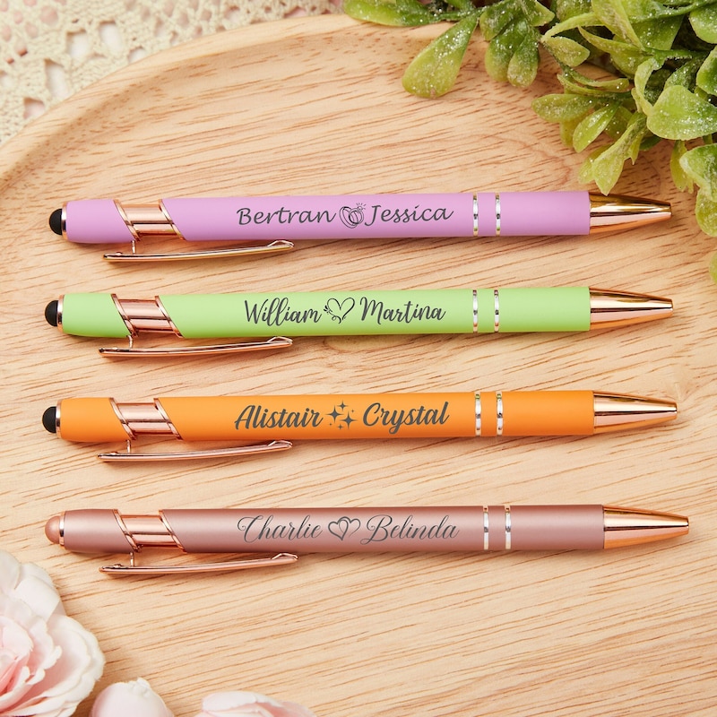 Personalized Pens Rose Gold - Etsy