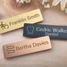 Staff ID Tags With Magnetic,personalized Name Badges,name Plate Tag ...
