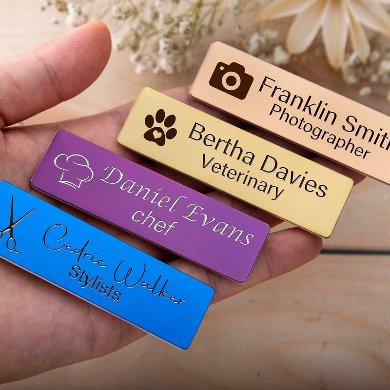 Doctor Name Tag - Etsy