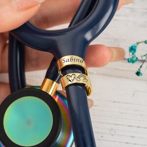 Stethoscope ID Tag Custom Stethoscope Tagpersonalized - Etsy