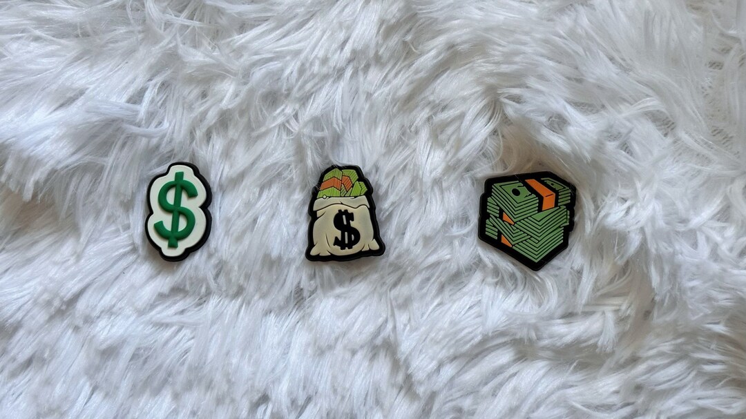 Money Shoe Charms Cash - Etsy