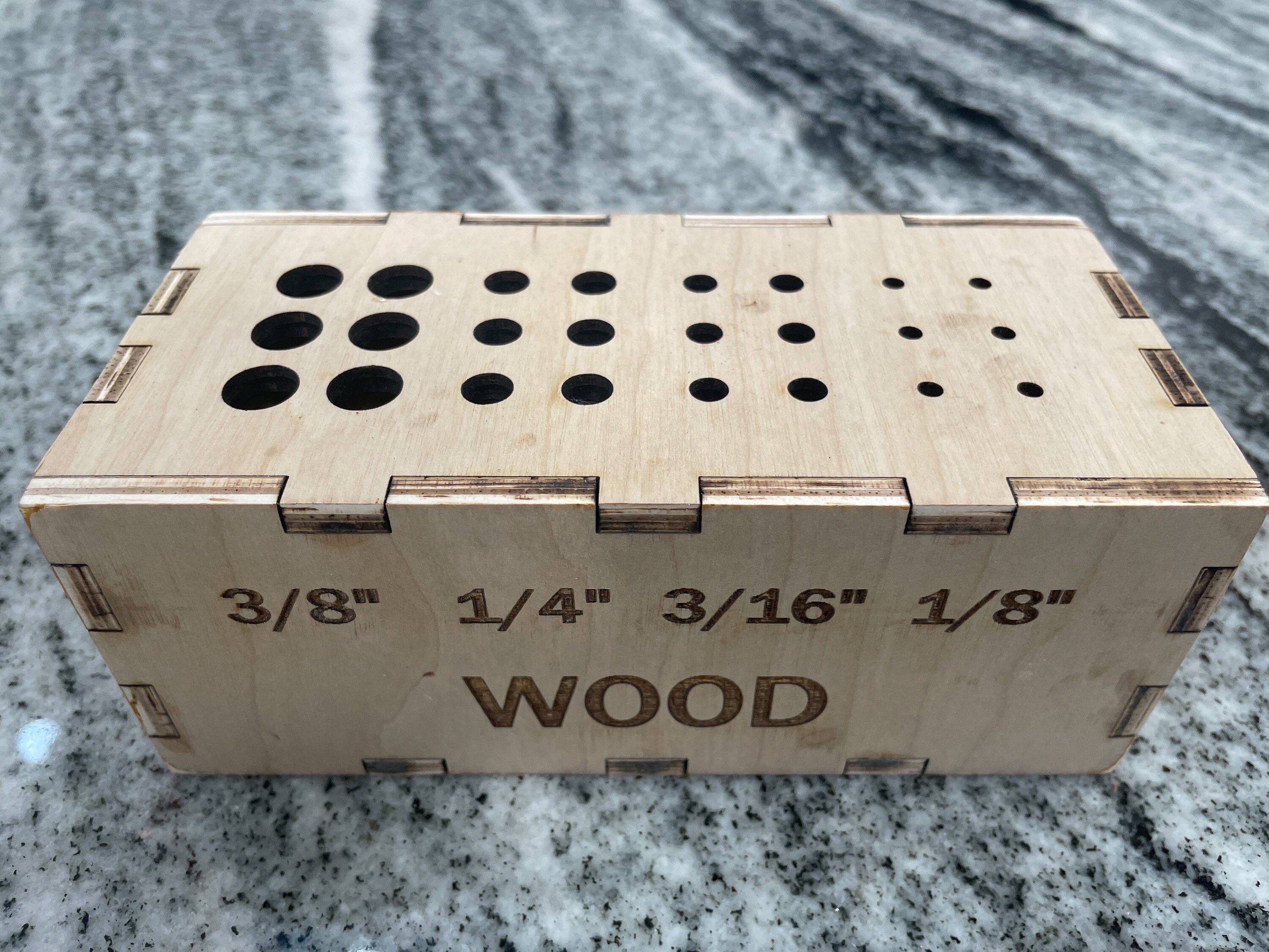 Laser Cut File for Drill Bit Boxes Wood and Masonry Drill Bit Magnet ...