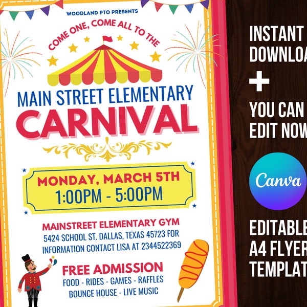Carnival Theme Party - Etsy