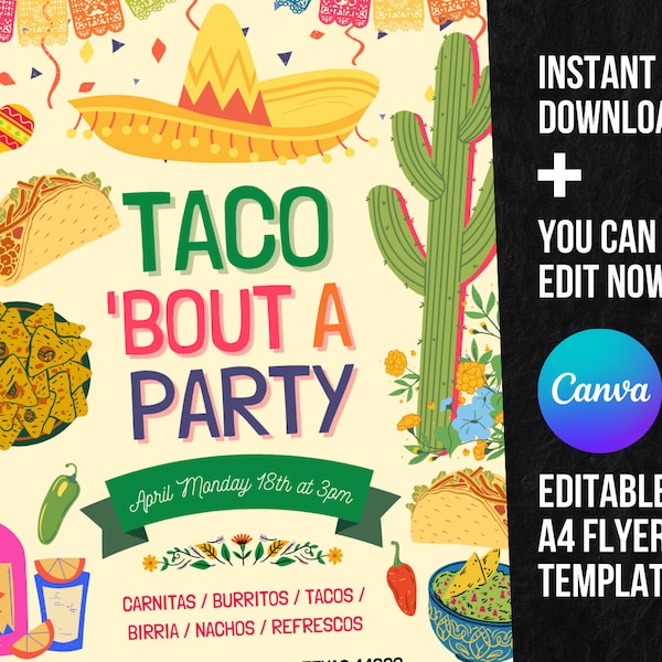 Taco Bout a Party - Etsy
