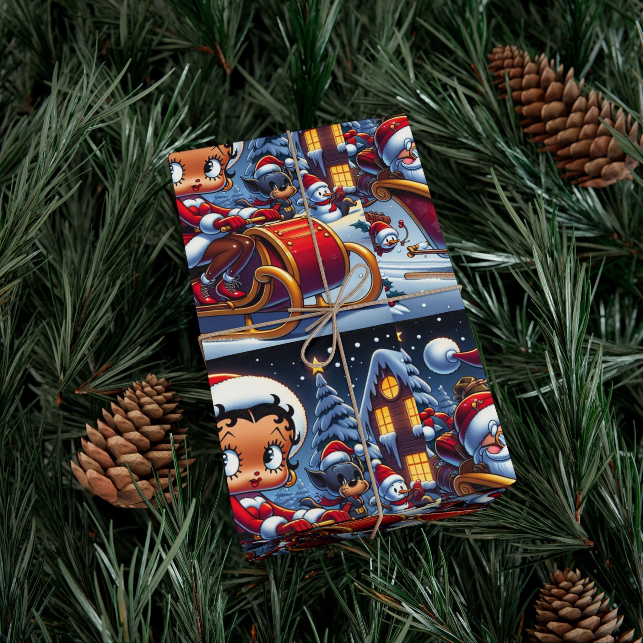 Betty Boop Gift Wrap Papers - Etsy