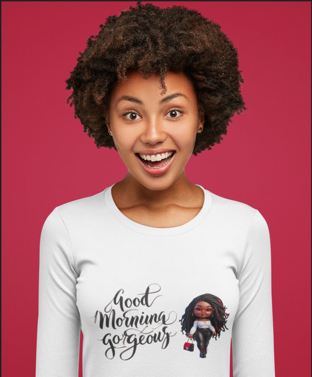 Good Morning Women's Long Sleeve Pajama Set - Etsy